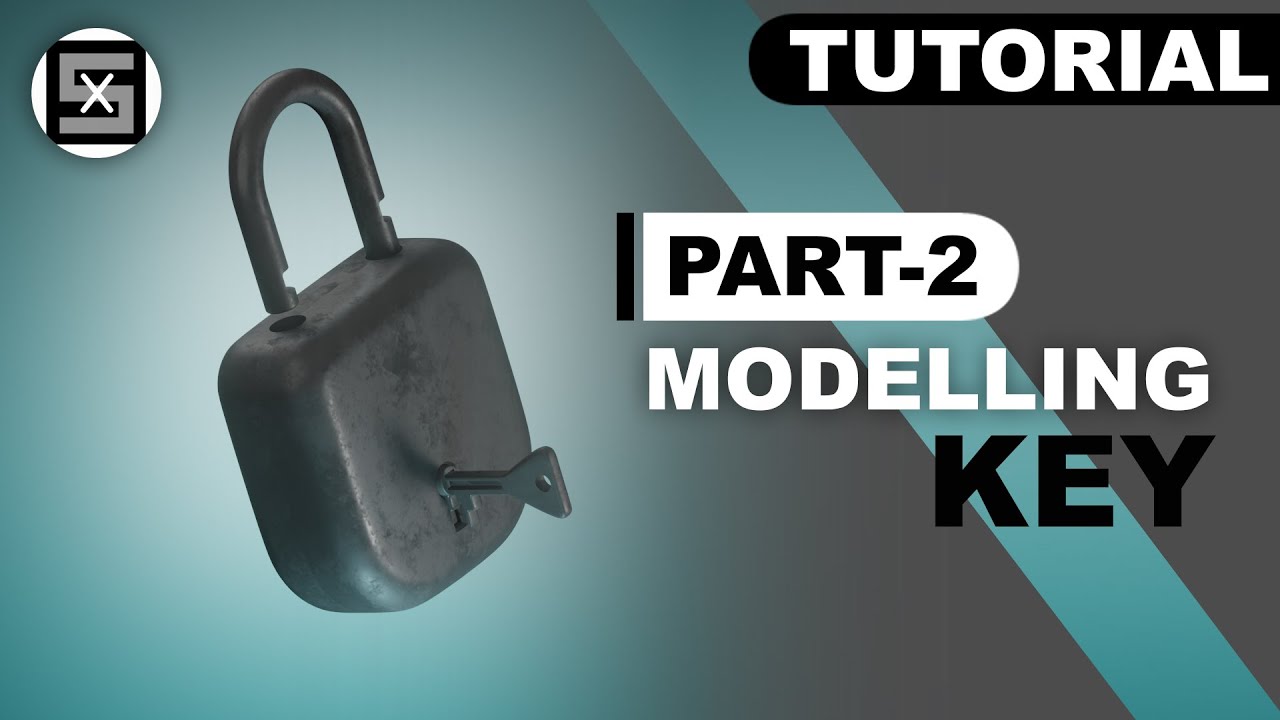 Lock-unlock animation | modelling key | blender tutorial series | Part ...