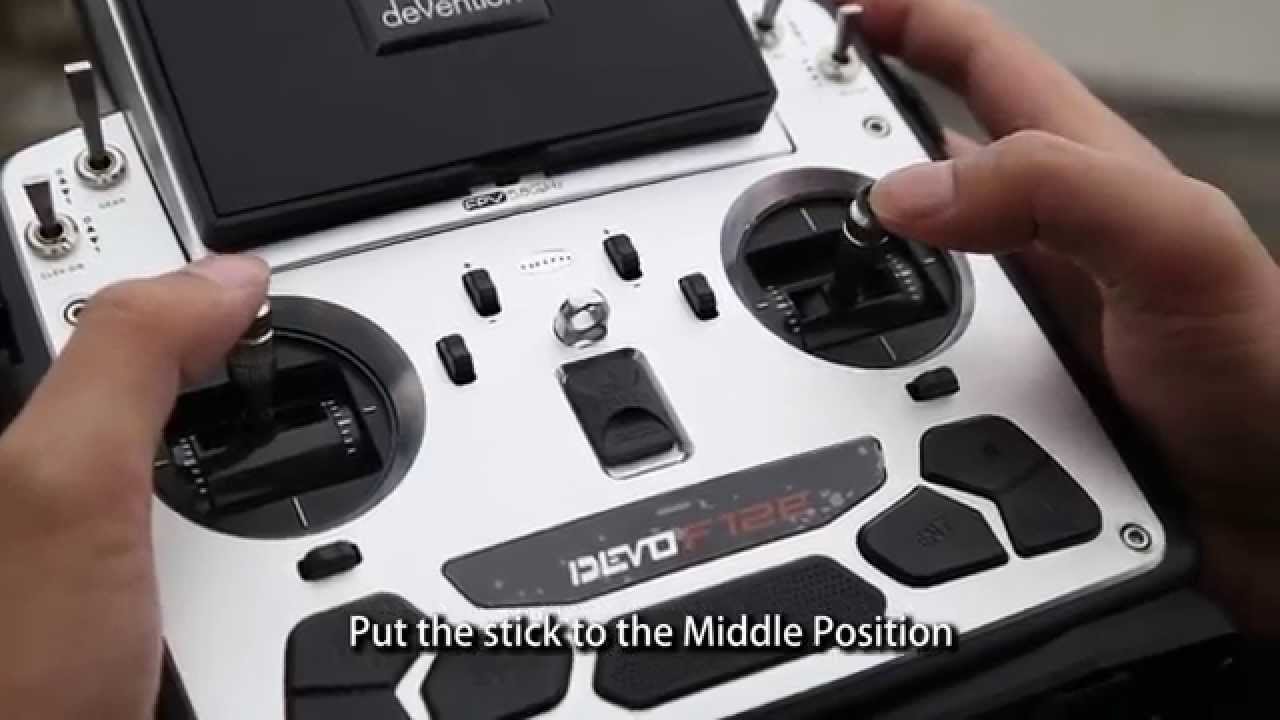 Walkera VOYAGER3 Two Pilot Mode DEVO F12E & Ground Station Mix Control ...