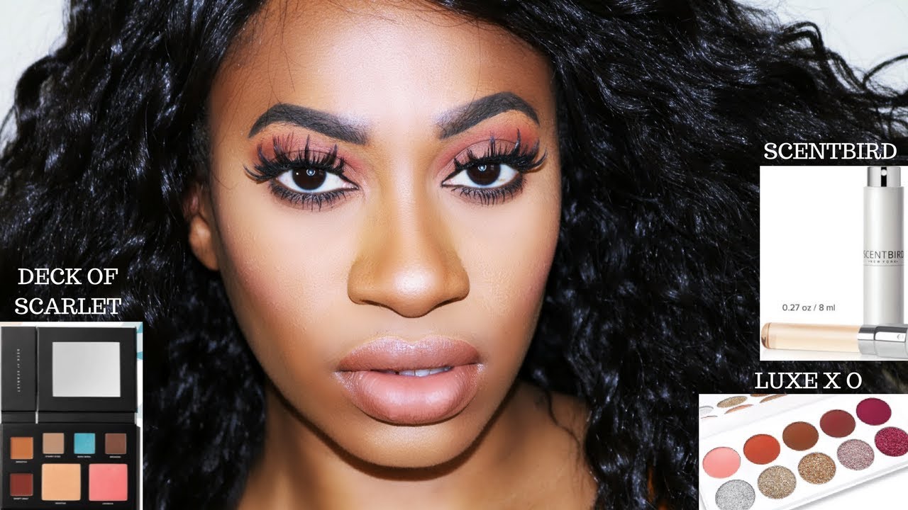 Beginner Friendly Makeup Tutorial - DECK OF SCARLET, LUXEXO & Scentbird ...