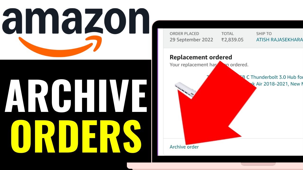 How To Archive Orders on Amazon 2025 (EASY GUIDE) - YouTube