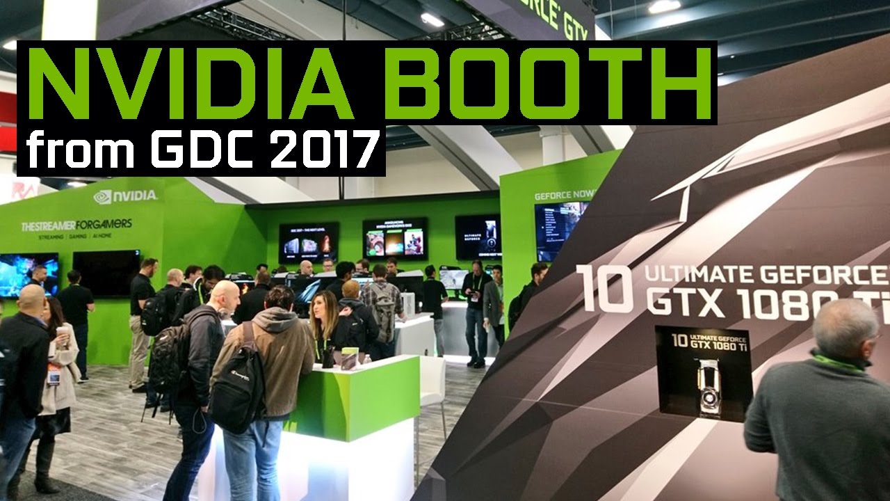 GeForce 1080 Ti and more at NVIDIA's GDC 2017 Booth! - YouTube