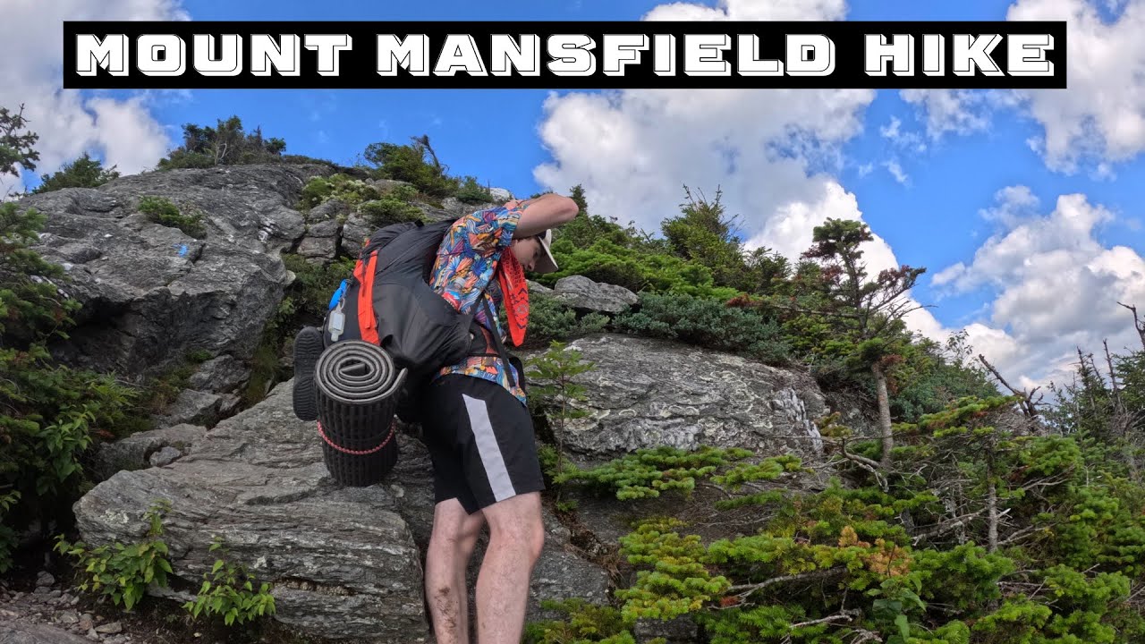 Backpacking in Stowe, Vermont - Butler Lodge shelter & Mount Mansfield ...