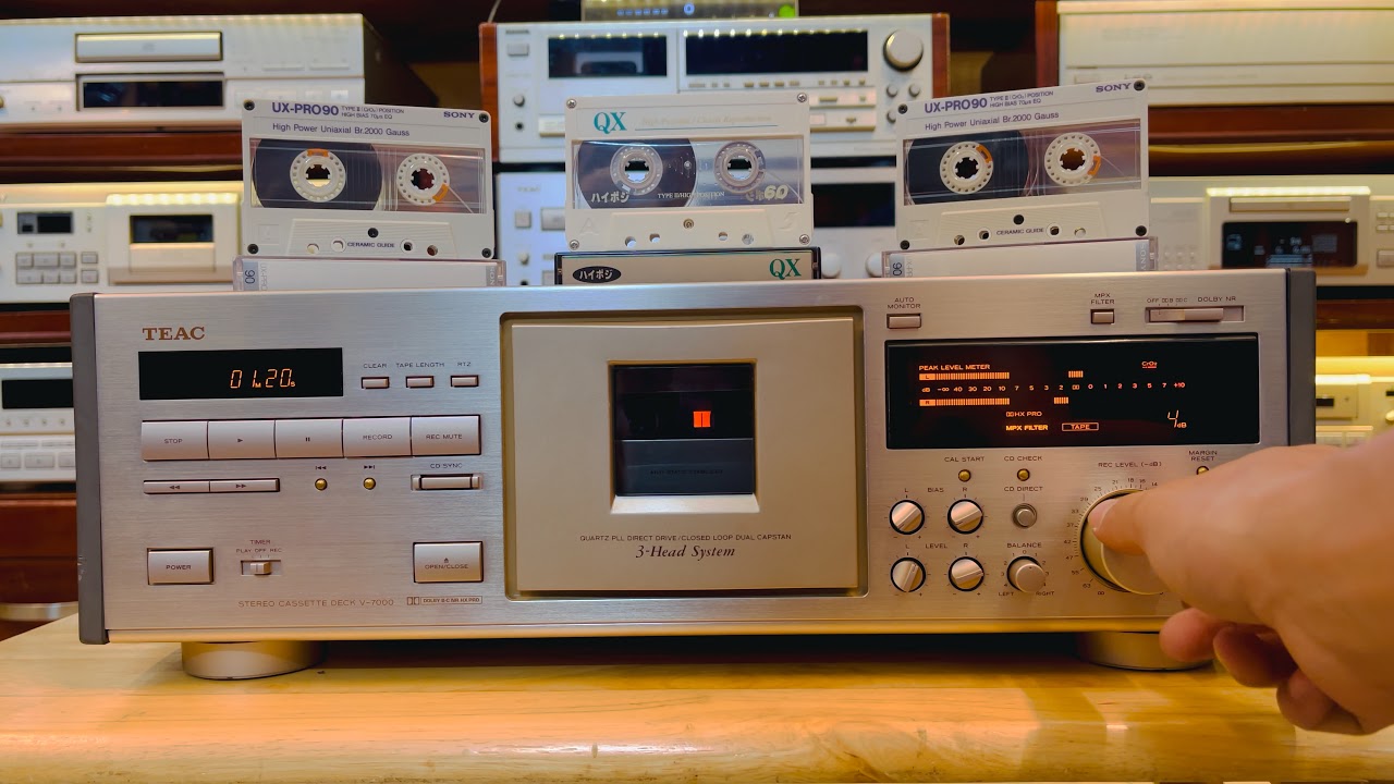 Cassette Deck Teac V7000 - 0919010335 - YouTube
