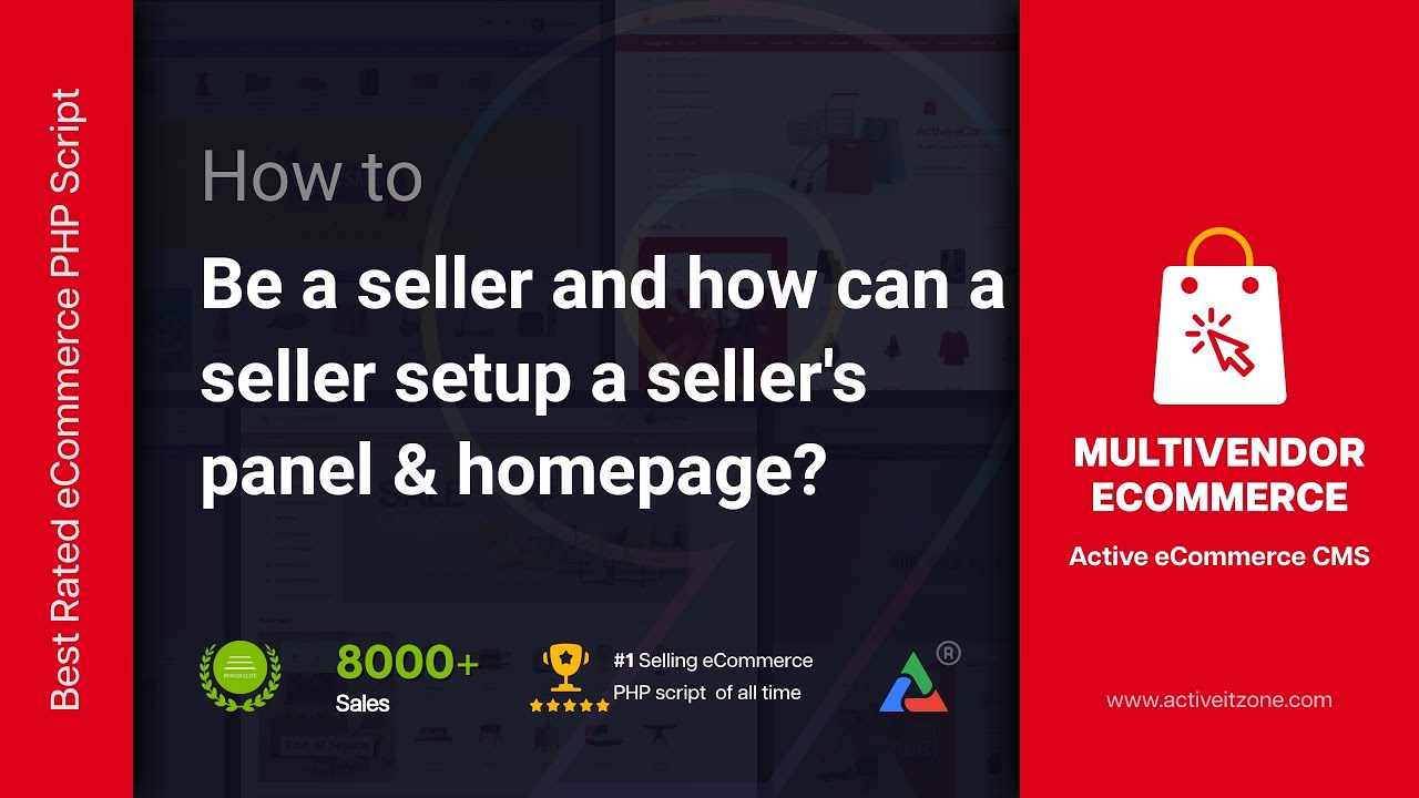 How to Be a Seller and How can a Seller set up a Seller's Panel ...