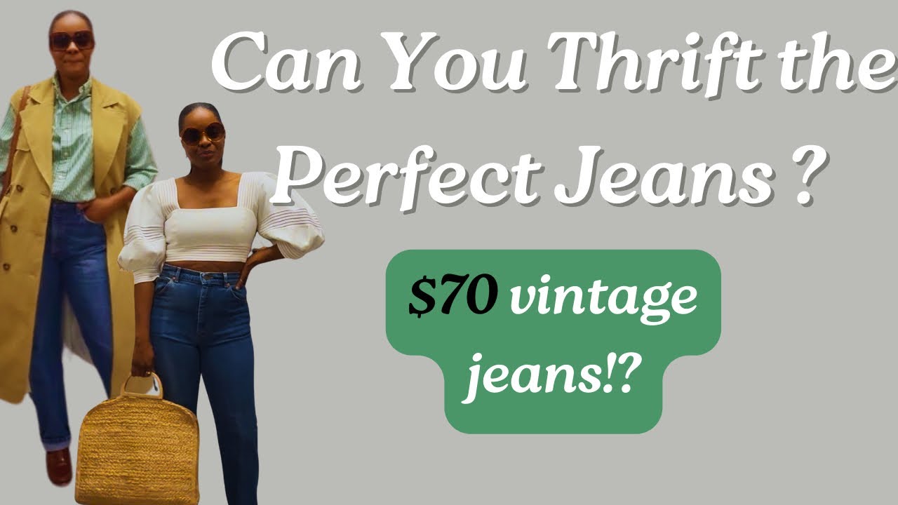 Come Vintage Jean Shopping with Me - YouTube