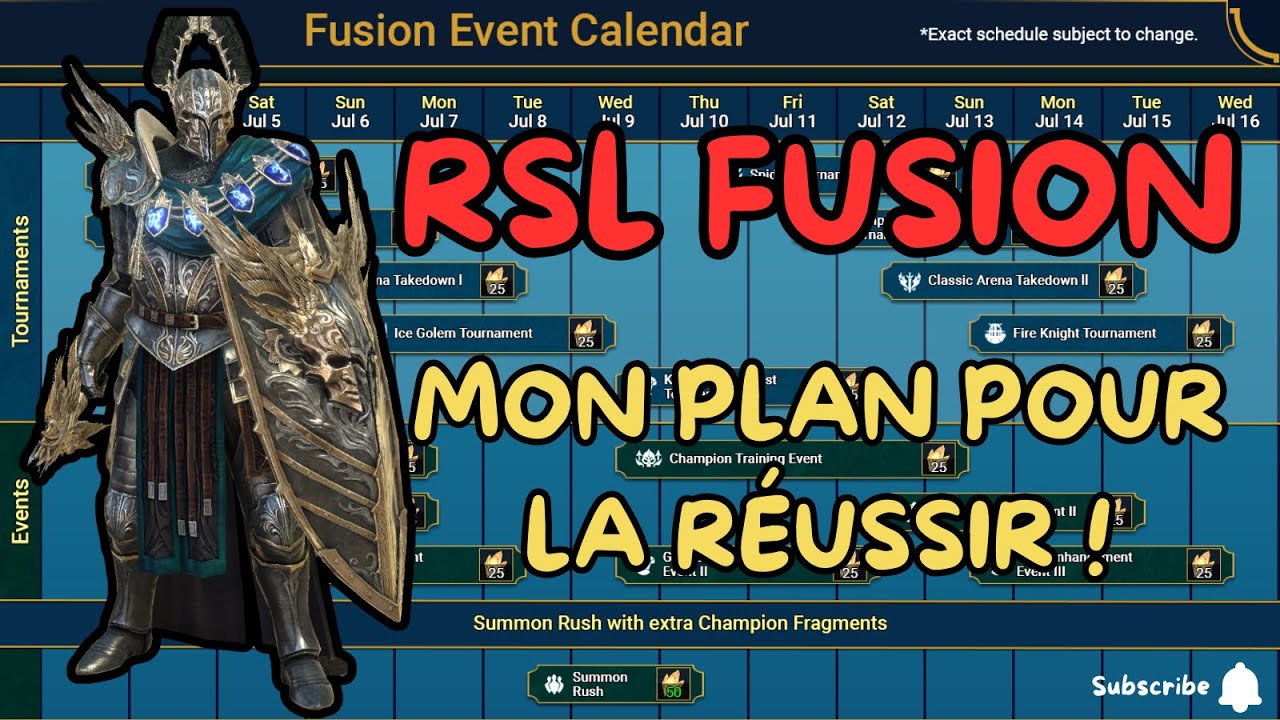 RSL FUSION : Planning fusion TITUS - Comment la réussir ? | Raid ...