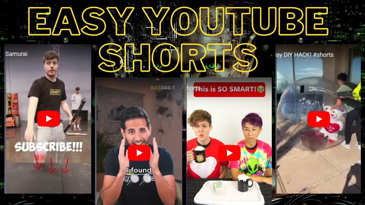 AI Creates YouTube Shorts In ONE CLICK - SO EASY - YouTube