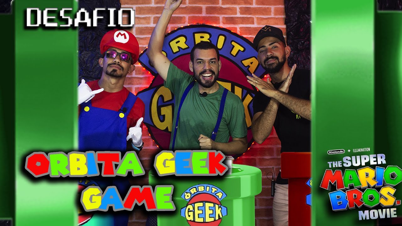MÁRIO - ÓRBITA GEEK GAME - YouTube