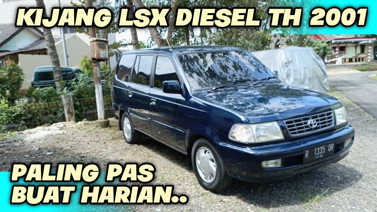 Toyota Kijang kapsul Diesel Tahun 2001 Nyaman Bandel Dan Irit Paling ...