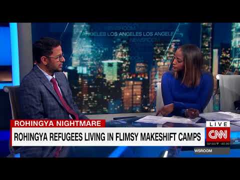 Dr. Qutub Khan on CNN, DAANA Rohingya Relief Mission