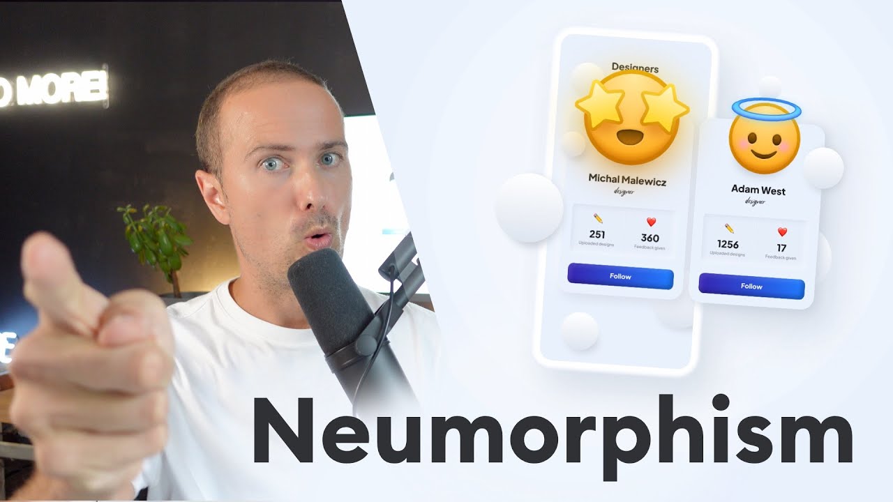 Neumorphism Figma Tutorial | Video Summary and Q&A | Glasp