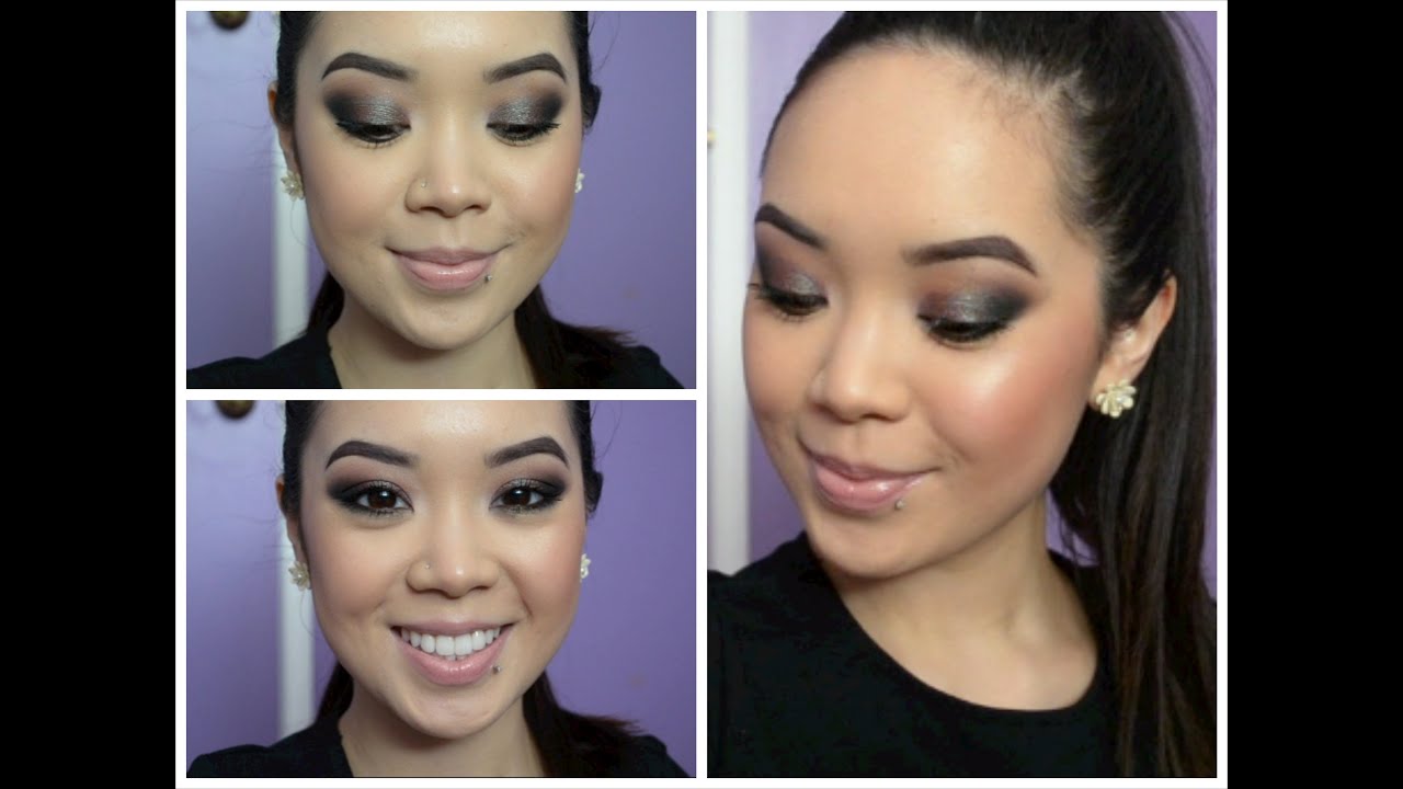 Makeup Tutorial ♡ ft. MAC Blue Brown Pigment - YouTube