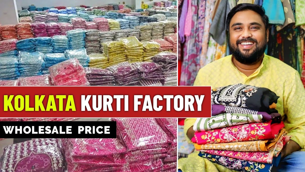 Kolkata Kurti & 3 Piece Suit Manufacturer - Biggest Wholesale Counter ...