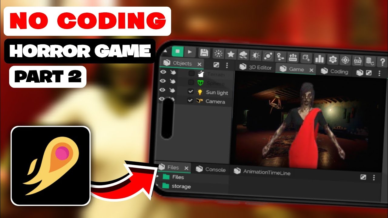 HOW TO MAKE A HORROR GAME ON MOBILE | PART 2 - YouTube