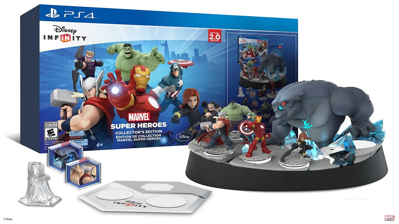 Unboxing Disney Infinity 2.0 Collector's Edition ITA [PS4] - YouTube