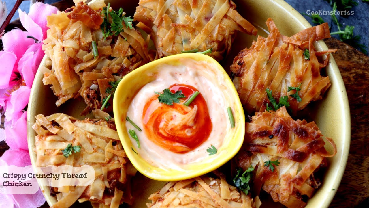 Are Your Kids Fussy? Then Must Try Crispy Thread Chicken Bites | Thread ...