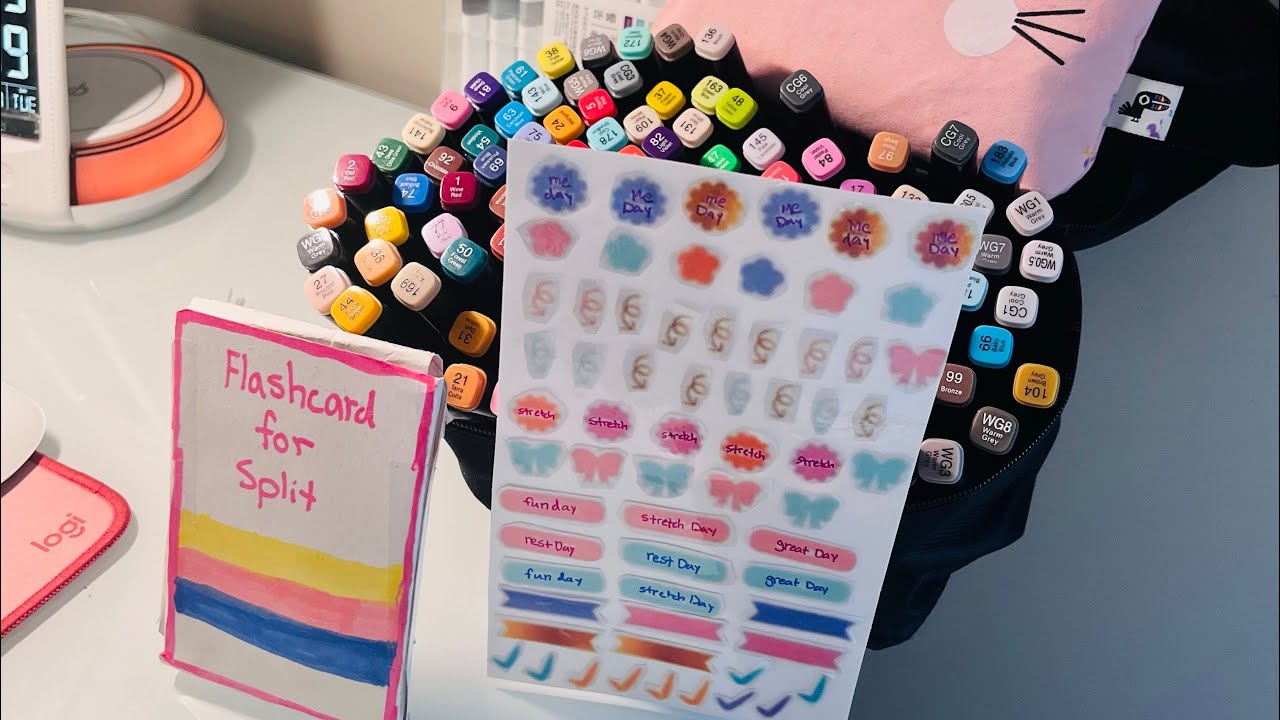 The things that will go with the stretch journal I’m making. - YouTube