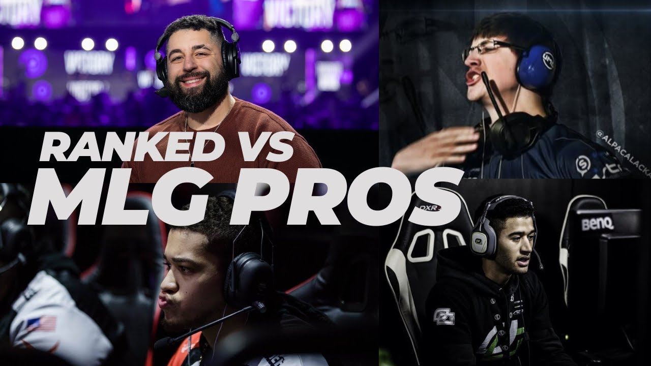 MW2 RANKED VS COD MLG PROS - YouTube