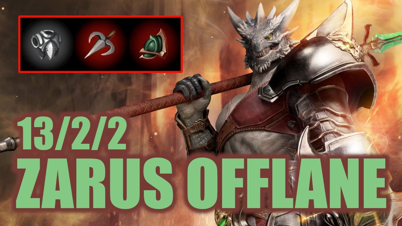 The Gladiator Is Here!!! | Predecessor Zarus Offlane Gameplay - YouTube