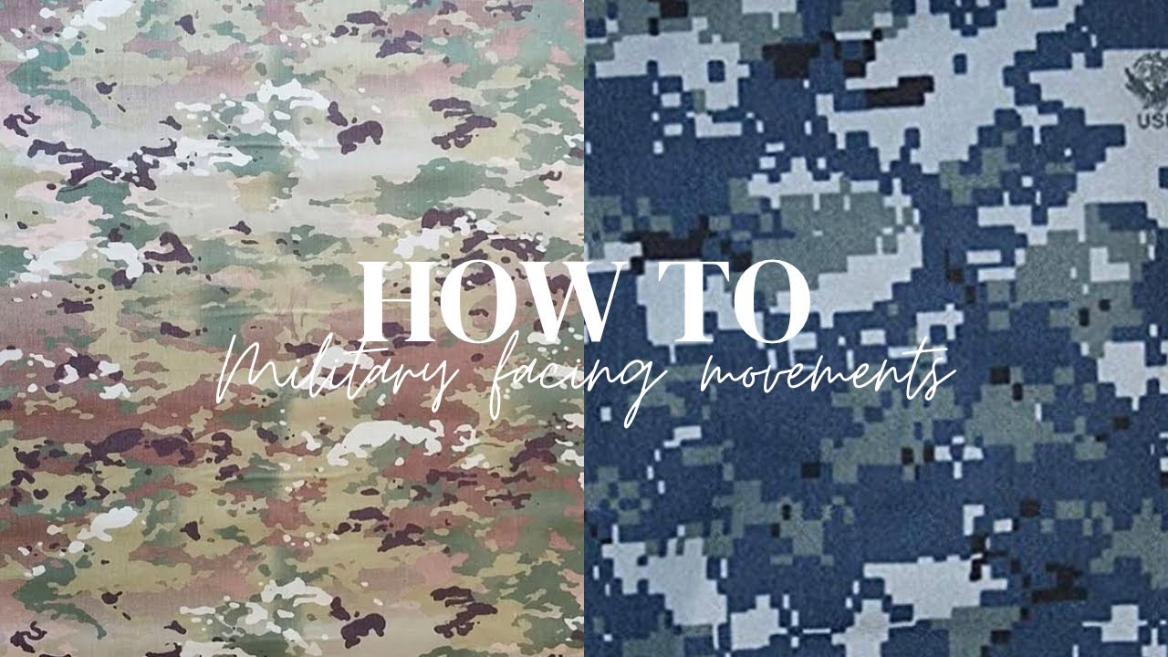 Military Drill How To: Facing Movements - YouTube