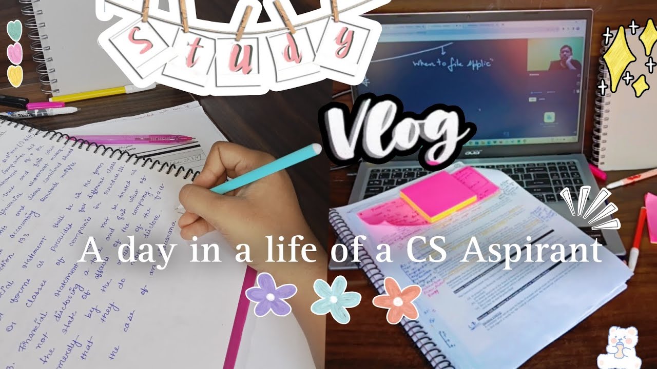 A DAY IN A LIFE OF CS ASPIRANT | 12 hours of study vlog - YouTube