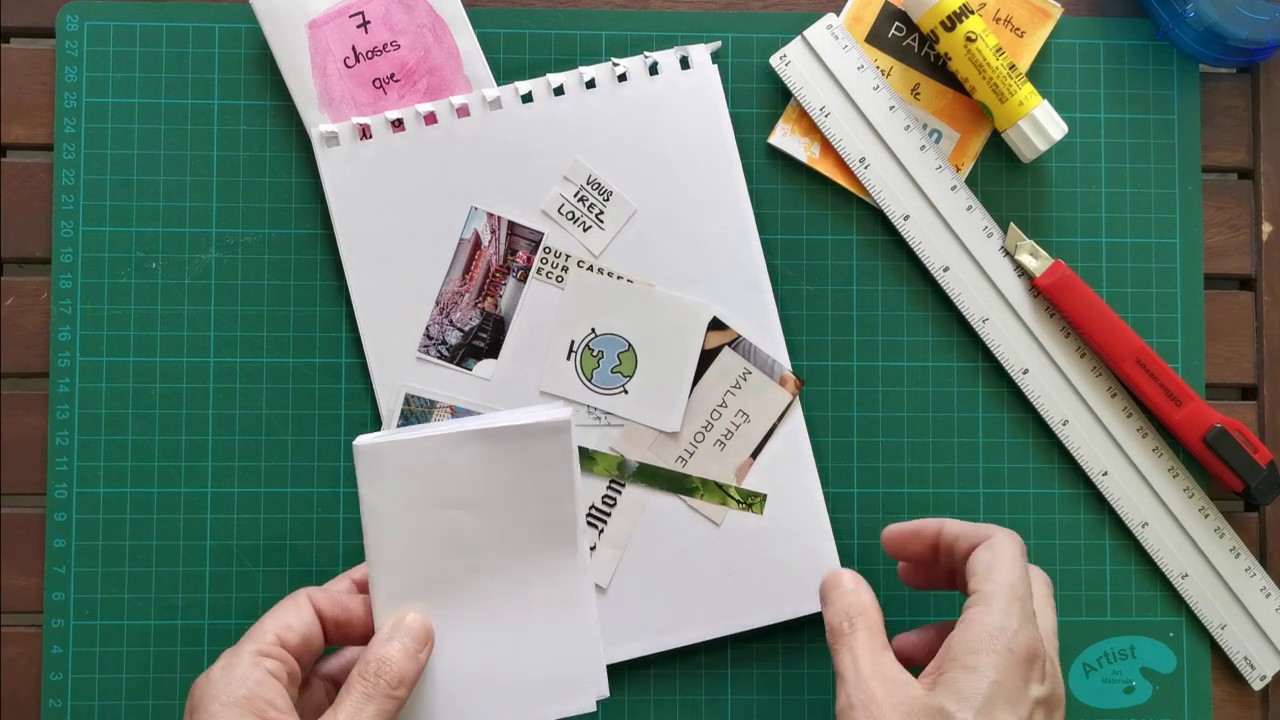 Faire un fanzine - YouTube