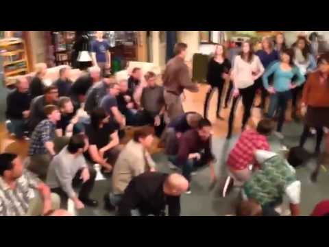 The Big Bang Theory Flash mob Full version compilation - YouTube