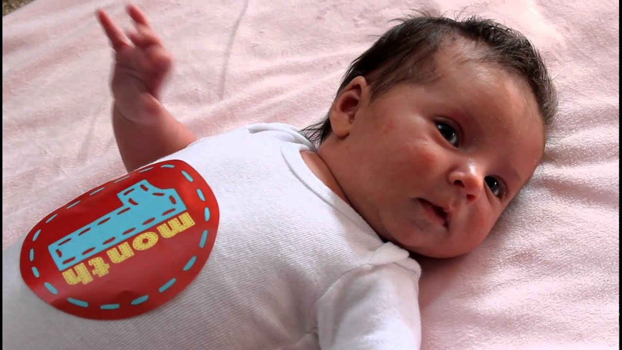 Addison's 1st month Video - YouTube