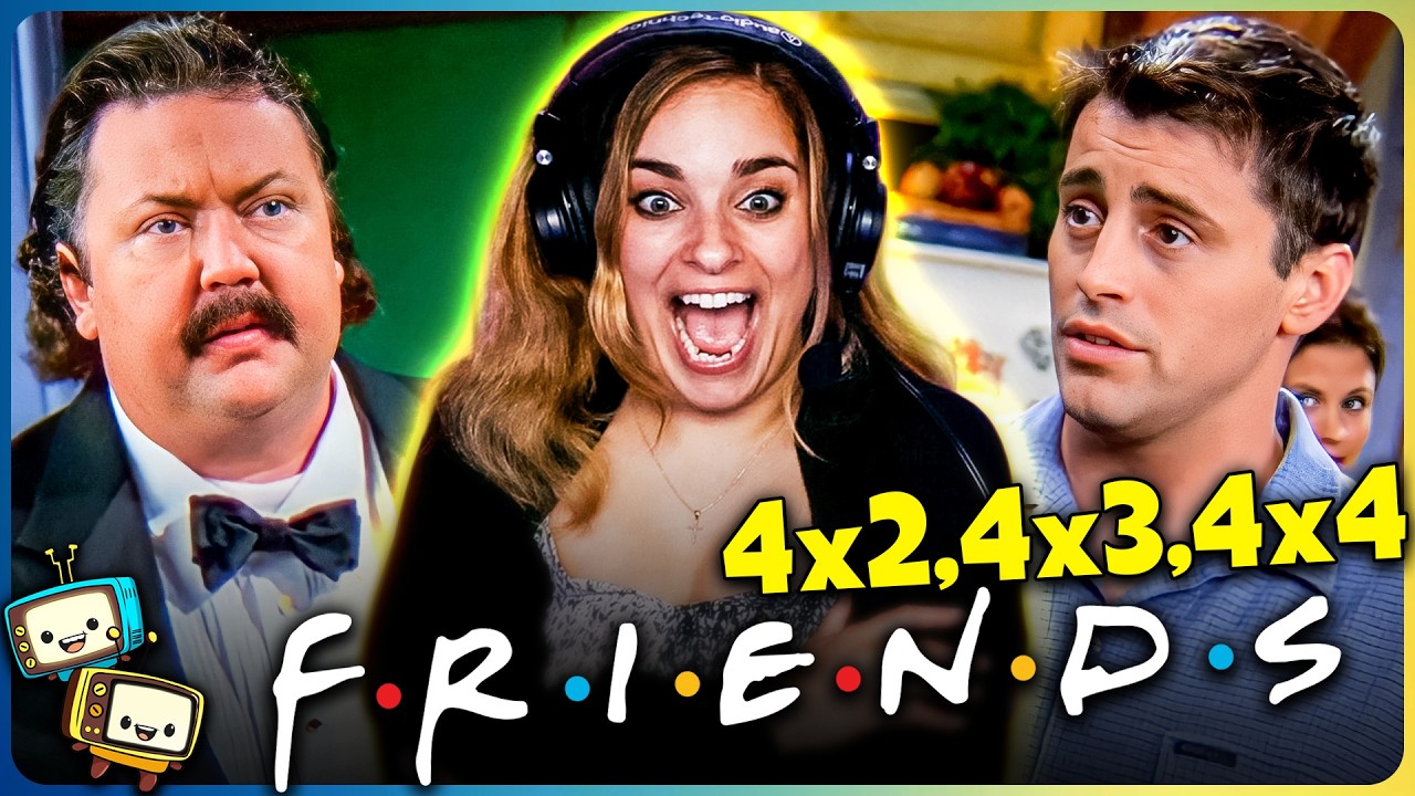 FRIENDS (1996) Season 4 Episodes 4x2, 4x3, 4x4 Reaction! | First Time ...