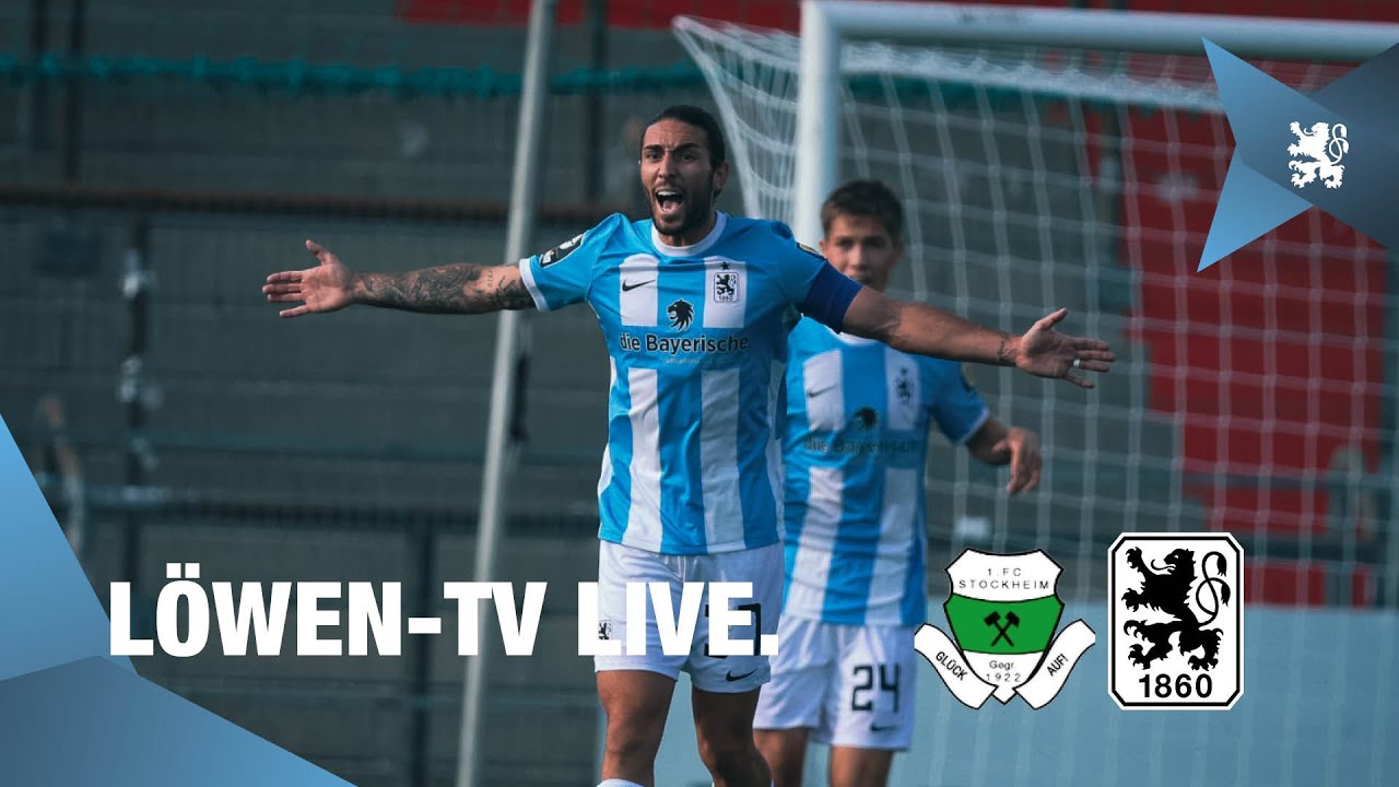 Toto-Pokal, 1. Runde: 1. FC Stockheim - TSV 1860 München. - YouTube