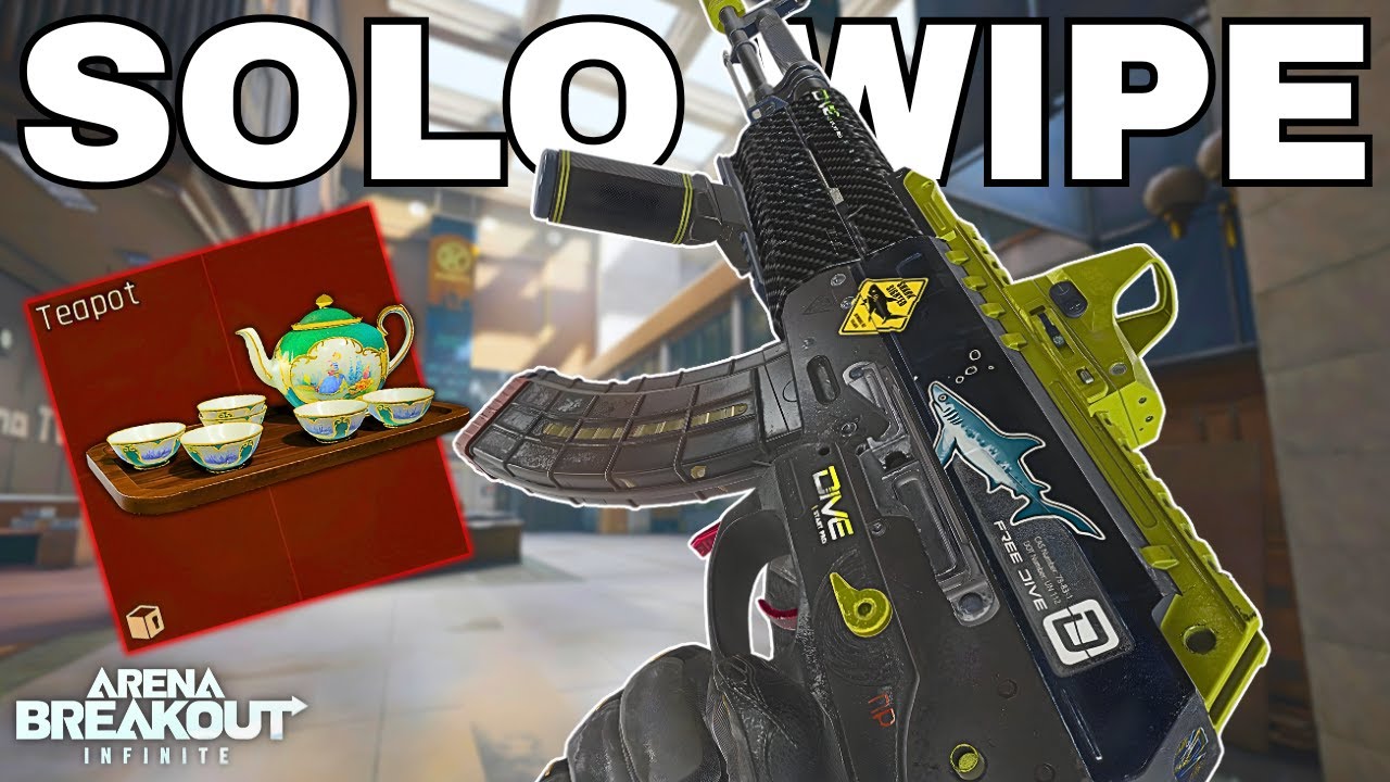HOW I WIPE SQUADS LOBBY AS A SOLO | Arena Breakout Infinite - YouTube