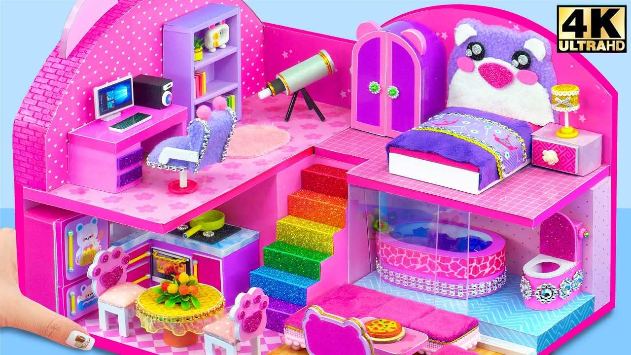 Build Lovely Beautiful House as the Cartoon - Must-See! You Won’t ...