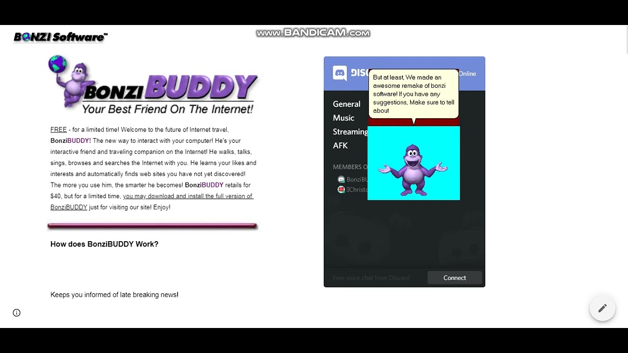 Welcome to The Bonzi Software Remake! - YouTube
