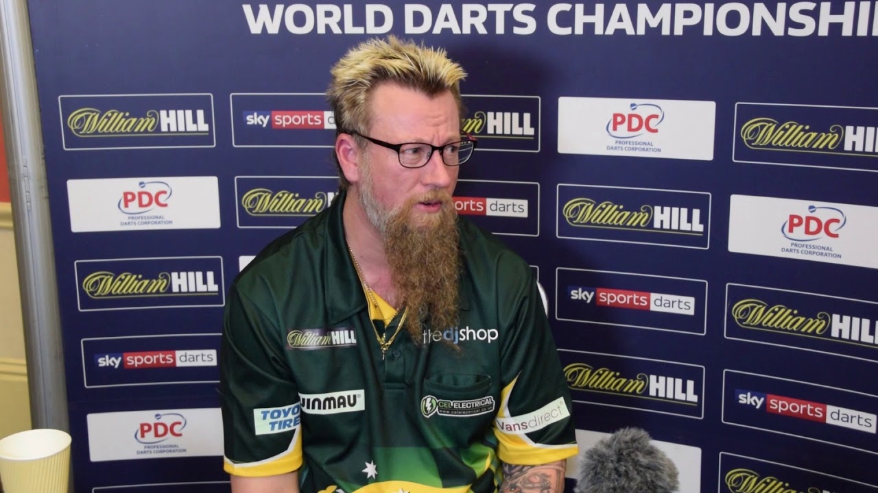 PDC Dart WM 2020: Simon Whitlock nach Auftaktsieg über Harry Ward - YouTube