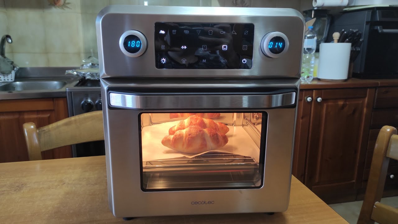 Cecotec Bake&Fry 1400 con due test cottura - YouTube