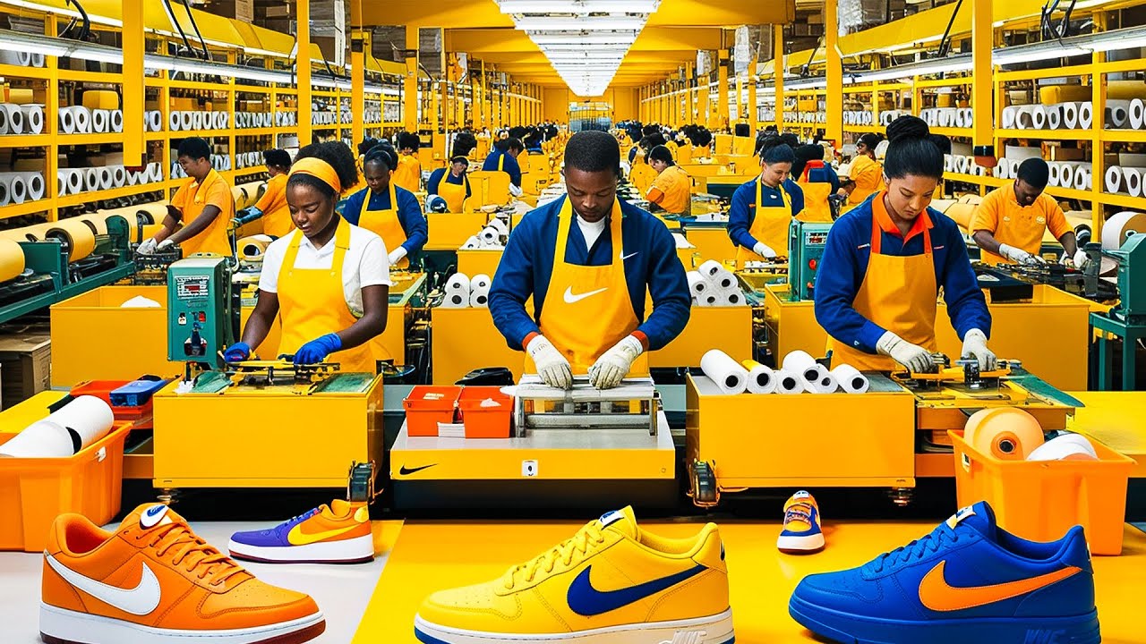 Inside Nike: How Your Favorite Sneakers Are Made - YouTube