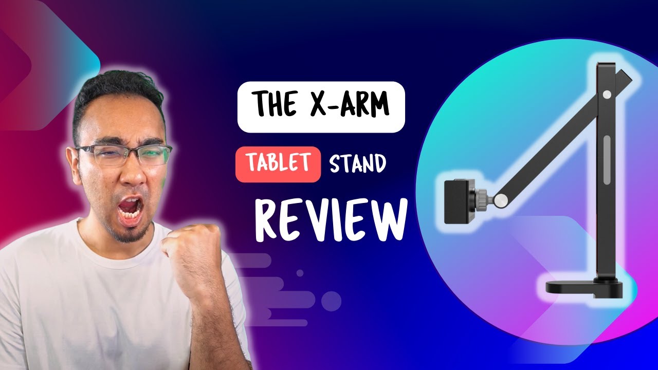 Xlayout Flexible Tablet & Phone Mount Holder: X-Arm Review - YouTube