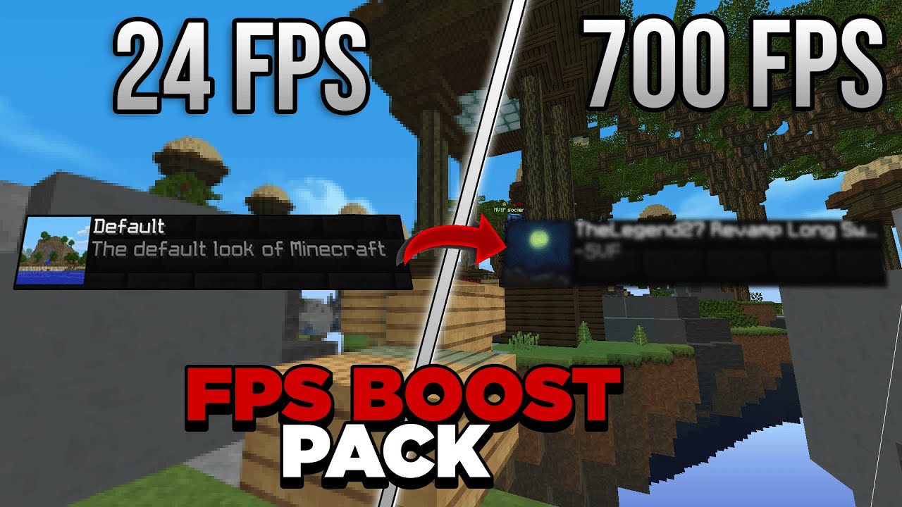 ÇOK İSTENİLEN FPS BOOST TEXTURE PACK ! pvp pack - minecraft craftrise ...