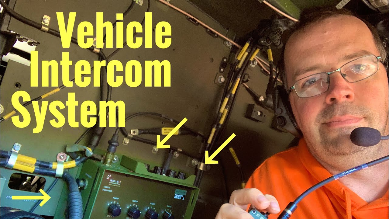 vehicle intercom system Pinzgauer 716 - Ep 12 British Army Truck HOW TO ...