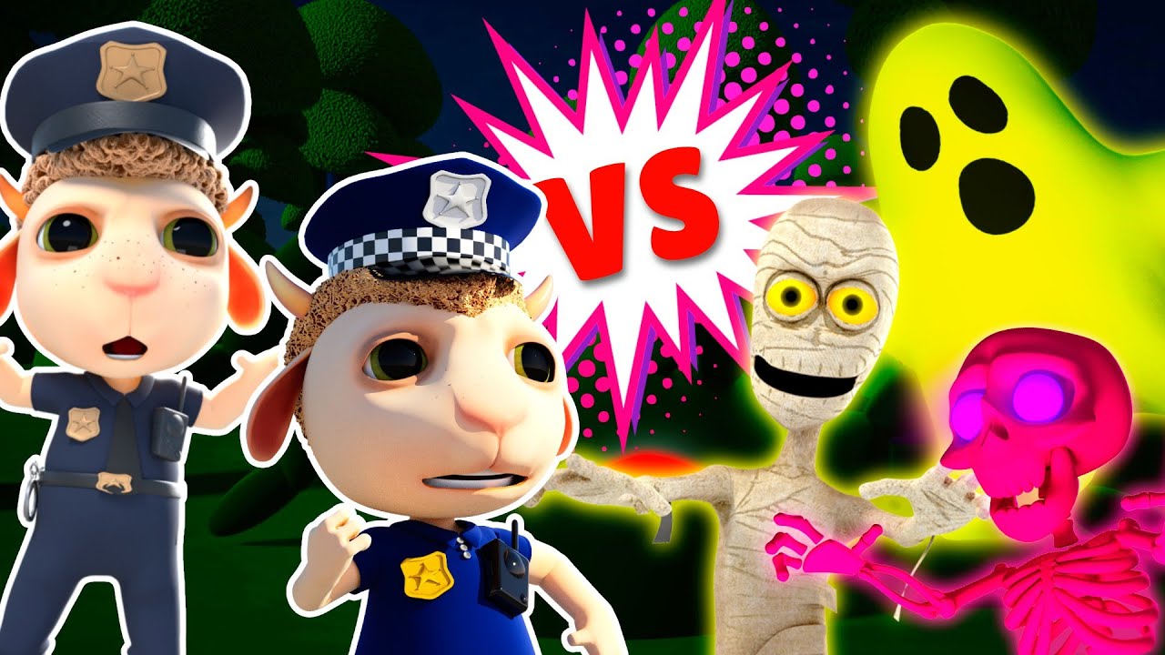 Policeman vs Monsters | Cartoon for Kids | Dolly and Friends - YouTube