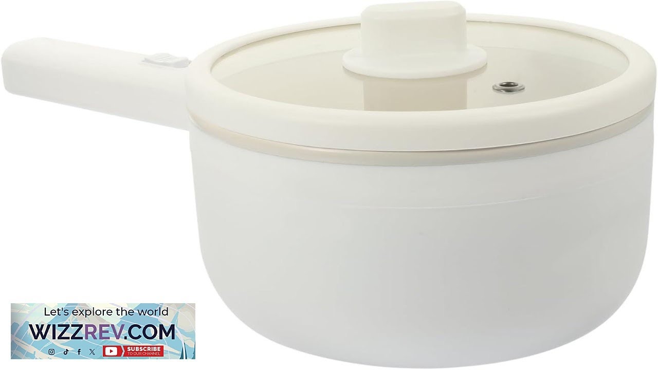 2L Electric Hot Pot Mini Cooking Boiler for Noodles Soup ...