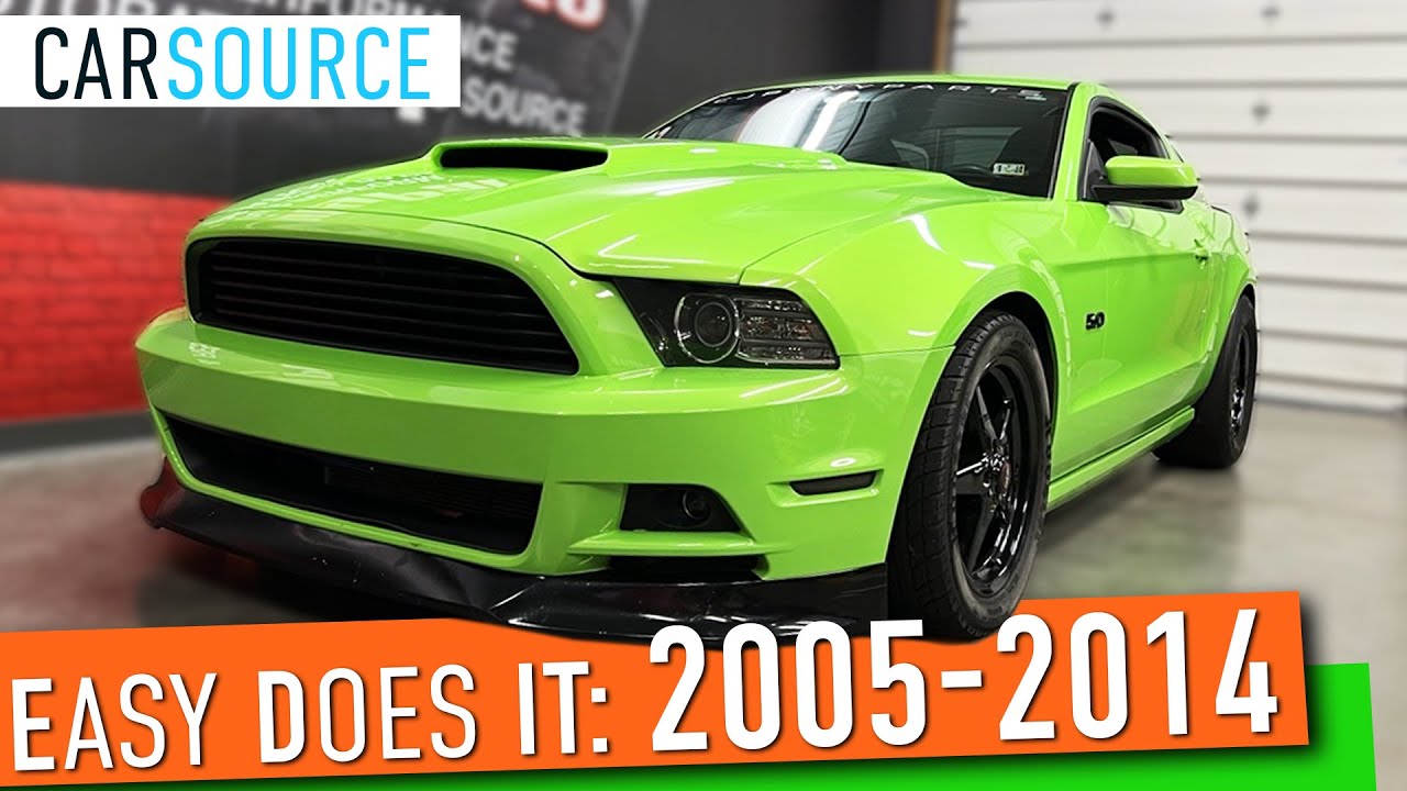 Easy Does It!! REAL Installs for the S197 Mustang YOU Can Do!! #197 ...