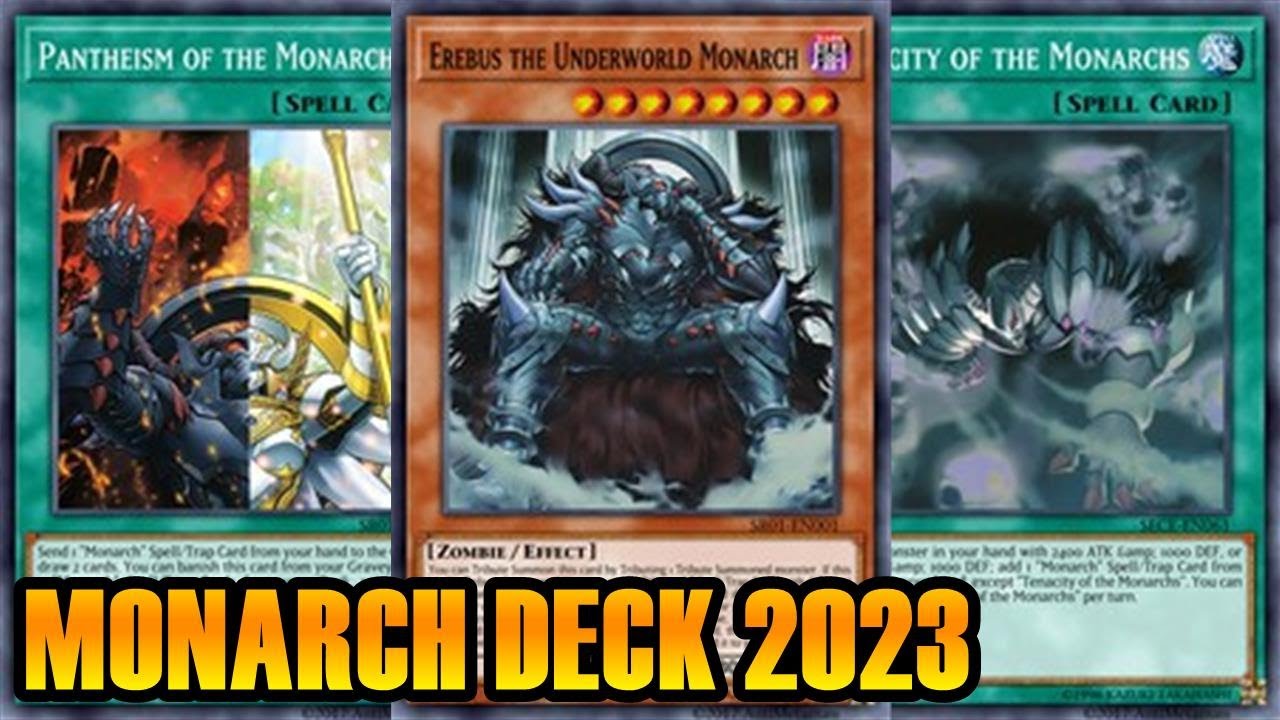 【YGOPRO】 MONARCH DECK 2023 - YouTube