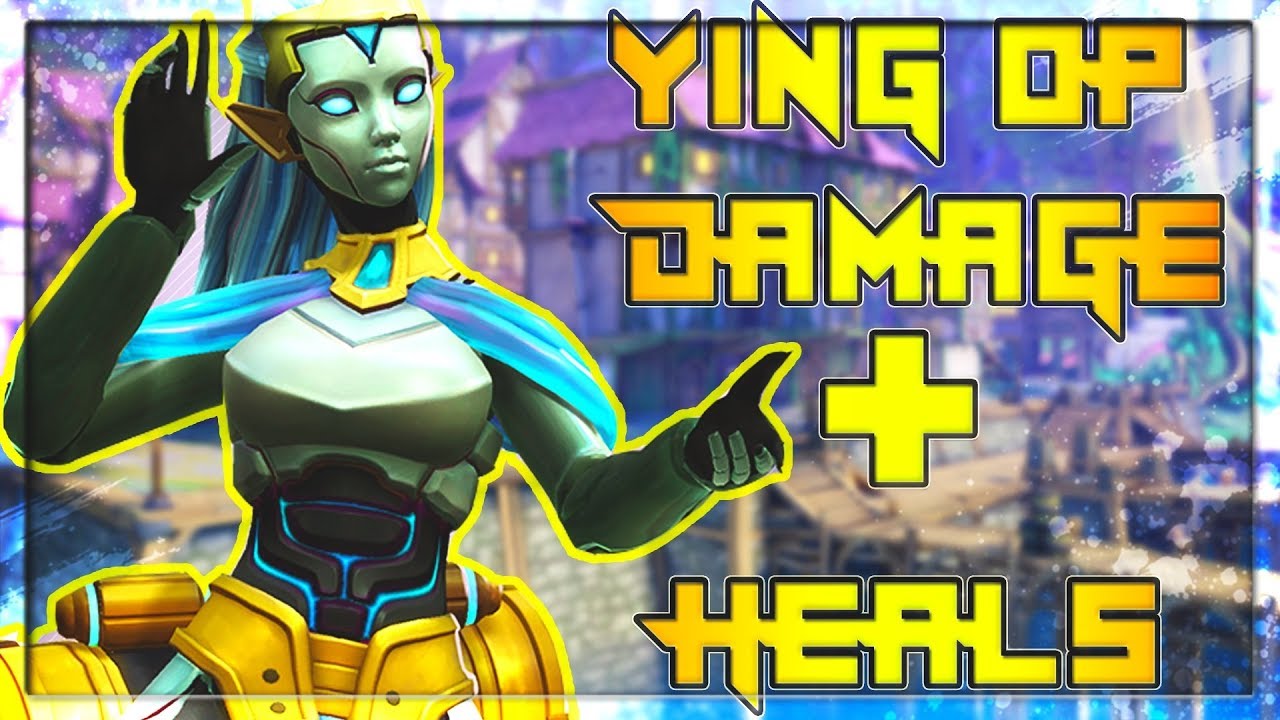 PALADINS YING OP SHATTER DAMAGE AND INCREDIBLE HEALS!!Fish Market ...