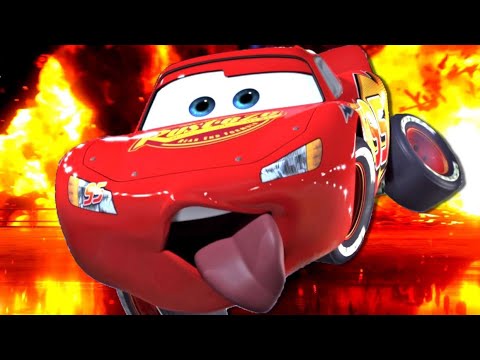 Disney Pixar cars Lightning McQueen with 3D animation video for kids ...