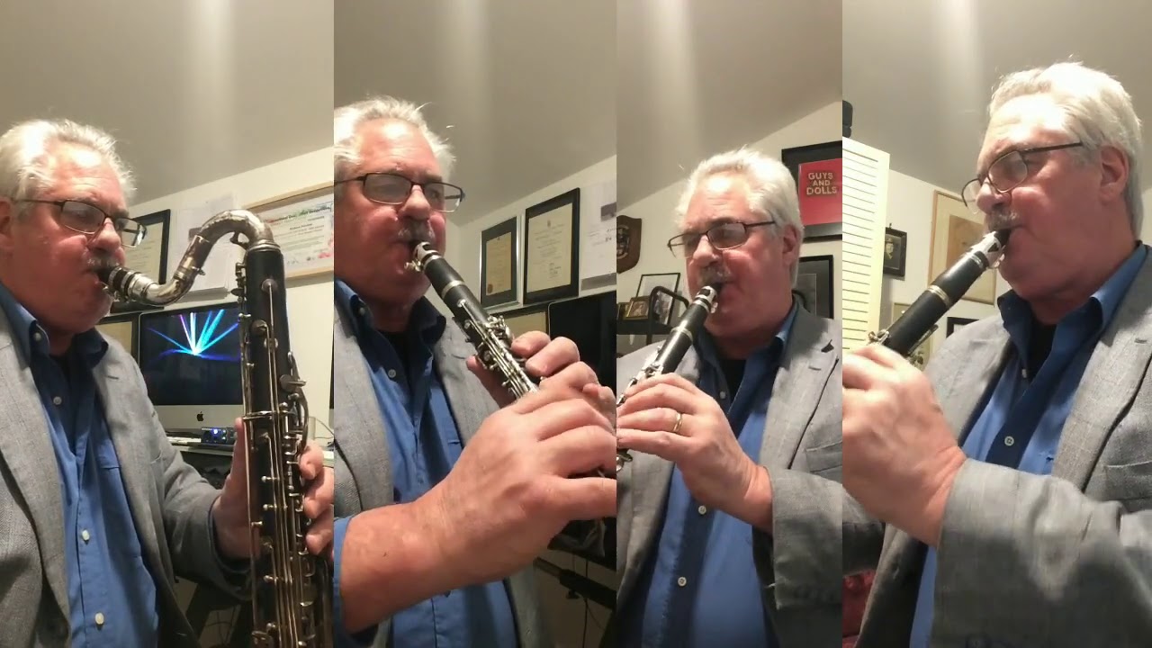 Clarinet Quartet "Cheek to Cheek" by Irving Berlin - YouTube