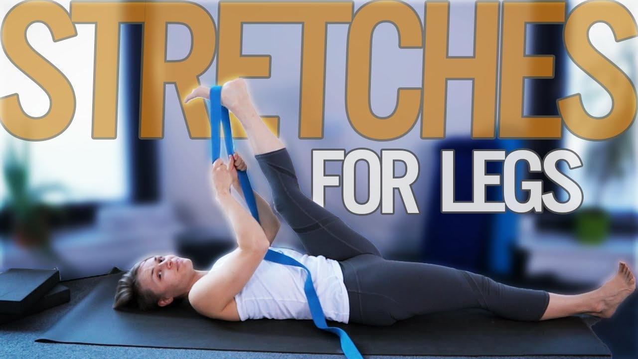 Do this to Stretch your Legs - Best Leg Stretches - Yoga with Heini ...