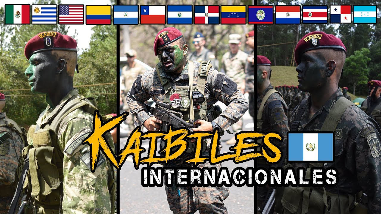Kaibiles Internacionales // Todos Los Países Que Tienen Kaibiles En Sus ...