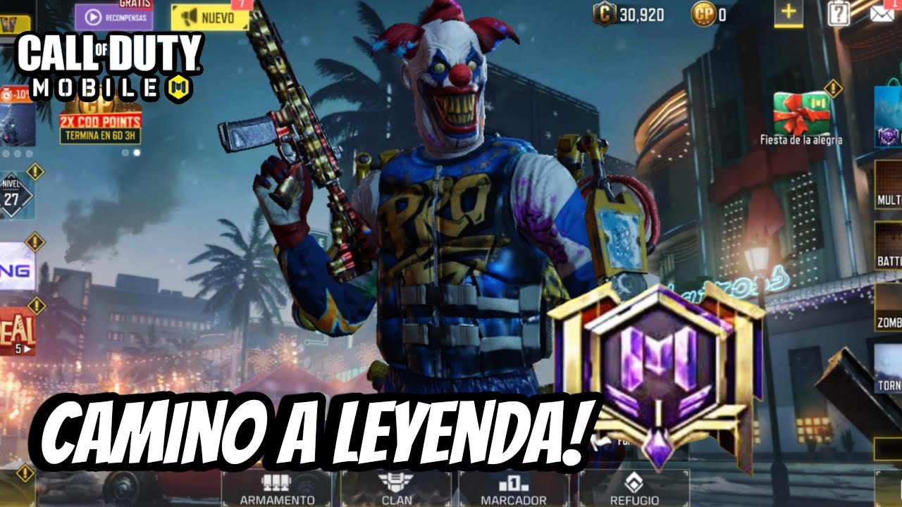 INICIA EL CAMINO HACIA LEYENDA!| COD MOBILE | EN DIRECTO - YouTube