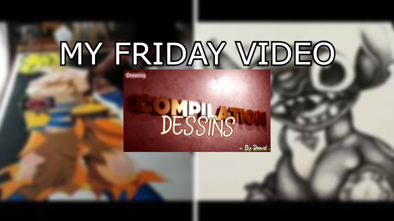 My Friday vidéo | Drawing Compilation | #Timelapse - YouTube